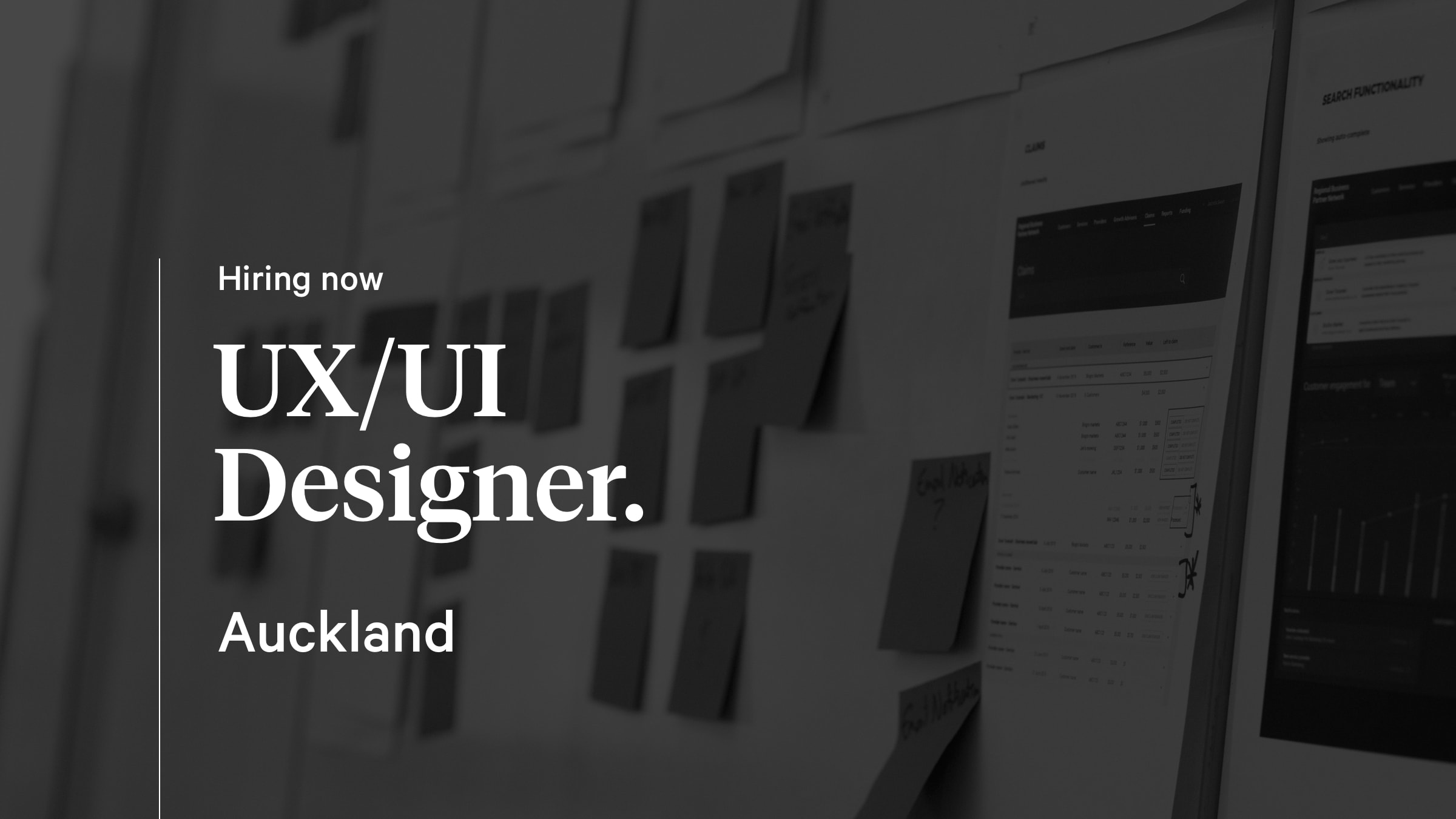 UX/UI Designer — Auckland | DNA